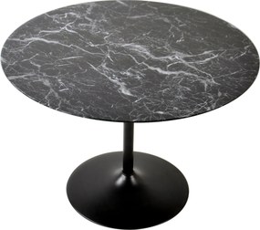 XXXLutz JÍDELNÍ STŮL, černá, 110/110/75 cm MID.YOU - Jídelní stoly - 001769019402