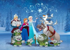 Vliesová fototapeta Kouzelné Ledové Království, Disney | 360 x 270 cm | DFTDNXXL5019