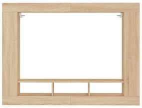 TV skříňka dub sonoma 152 x 22 x 113 cm kompozitní dřevo - Default Title