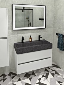 Sapho Sapho, Koupelnový set NIRONA 100, bílá, KSET-063
