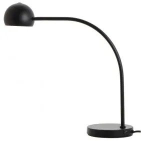 Stolní lampa BALL s USB, FRANDSEN, černá Frandsen lighting 302839