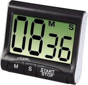 Xavax Countdown černá / digitální kuchyňská minutka