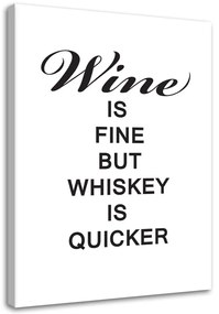 Gario Obraz na plátně Víno a whisky Rozměry: 40 x 60 cm