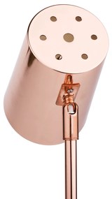 Stolní lampa FABEL kov rose gold