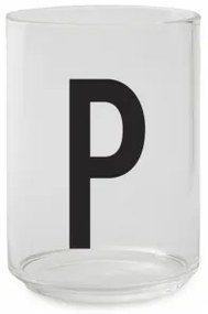 Personal Drinking Glass, písmeno P Design Letters