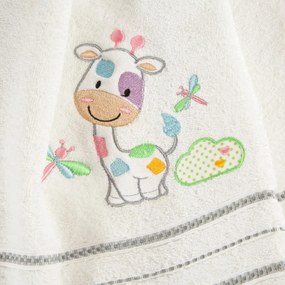 DĚTSKÝ FROTÉ RUČNÍK BABY33 100X100 CM BÍLÁ