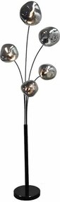 Designová stojanová lampa Hanzila 200 cm šedá