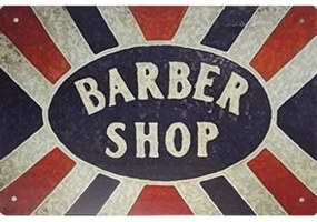Cedule Barber Shop 40 x 30cm