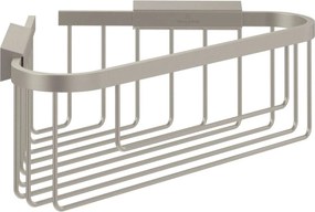 Villeroy & Boch Elements Tender - Polička rohová, matný kartáčovaný nikl TVA15100900064