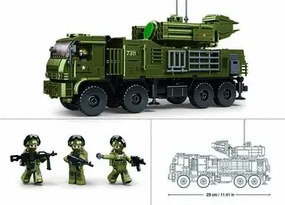Sluban Model Bricks M38-B1252  Pantsir S1S v měřítku 1:35