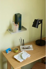 Světle šedá kovová police 30 cm Sheets – Hübsch