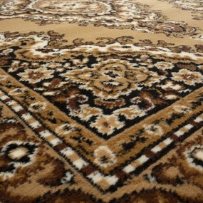 Alfa Carpets, Běhoun na míru TEHERAN T-102 beige, šíře 100 cm, béžová, chodba / předsíň