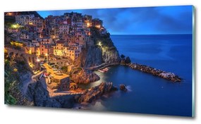 Wallmuralia Foto-obraz fotografie na skle Manarola Itálie 100x50