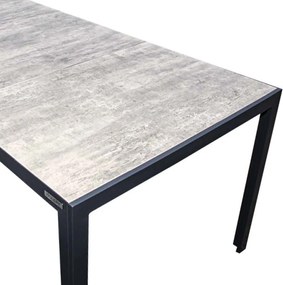 Doppler BERGAMO - hliníkový zahradní stůl 180x90x74 cm - Rozbalené zboží (N607)