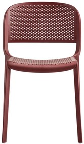 PEDRALI - Židle DOME 261 DS - červená