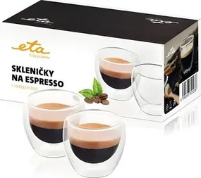 ETA 418191000 / Skleničky na espresso / 80 ml / 2 ks