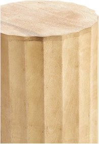 Kulatý odkládací stolek z mangového dřeva ø 35 cm Ellena – Light &amp; Living