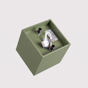 Sollux Lighting Stropní svítidlo QUAD 1 olivově zelené