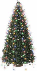 Světelná síť na vánoční stromek 250 barevných LED diod 250 cm 328887