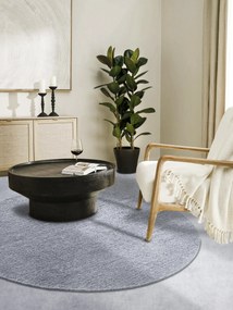 Villeroy & Boch Kusový koberec 106050 Silver kruh, 200x200 (průměr) kruh, šedá, ložnice