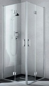 Kermi Liga sprchové dveře 80 cm skládací LI2CR08020VPK