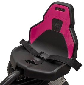 Dětská šlapací motokára Go-kart Baby Mix Speedster růžová