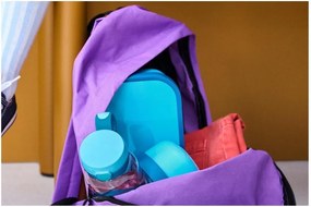 Růžová plastová dětská lahev 600 ml Campus – Mepal
