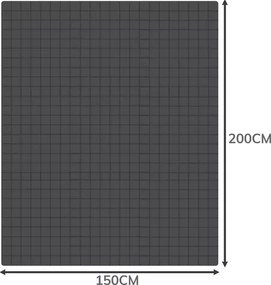 Zátěžová oboustranná antistresová přikrývka 6 kg – 200 × 150 cm