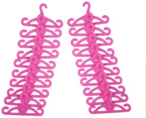 20 ks ramínek do Barbie šatníku Varianty: Varianta 1