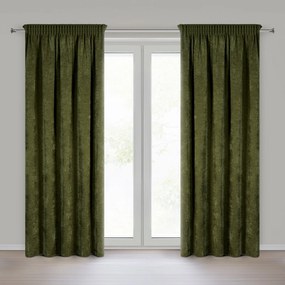 ZÁVĚS NA PÁSCE VANI 140X270 CM OLIVOVÝ