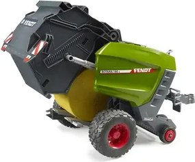BRUDER Lis na kulaté balíky Fendt Rotana 180V / Zelená, šedá / Plast /