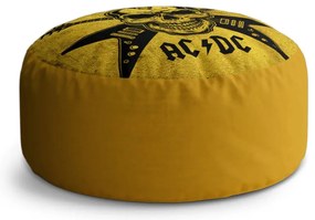 Sablio Taburet Circle ACDC Lebka: 38x48 cm