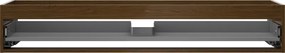 Mexen Box-A, závěsná skříňka 140 cm, 1 zásuvka, ořech, 91AX0-1400-235-1-86