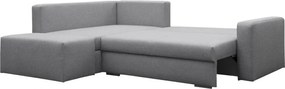Casarredo - Komfort nábytek Rohová sedací souprava NEWPORT s taburetem, rozkládací, pravá, Etna 90
