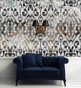 Gario Fototapeta Hnědá kompozice, textilní textura Materiál: Vliesová, Rozměry: 150 x 105 cm