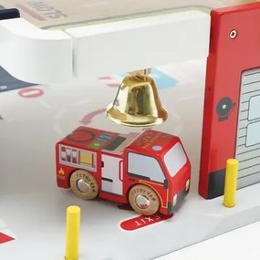 Le Toy Van Hasičská a záchranná garáž / od 3 let