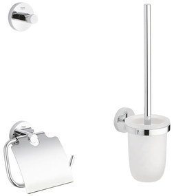 Grohe Essentials - Sada doplňků pro toaletu 3 v 1, chrom 40407001