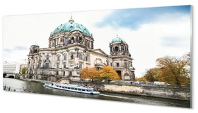 akrylový obraz Německo Berlin Cathedral River 120x60 cm