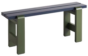 HAY Lavice Weekday Bench Duo, Steel Blue/Olive