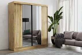 ARK Šatní skříň MOLY, Dub Votan 150 cm
