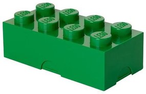 Lego Box na svačinu 100 x 200 x 75 mm Červená