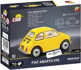 COBI 24514 Fiat Abarth 595 / 70 kostek / 1:35 / od 6 let