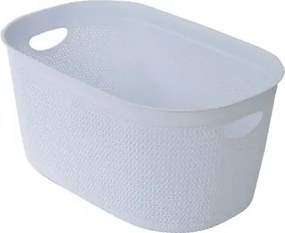 Belli e Forti RATA bílá / Koš na prádlo / plast / 60 l