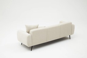 Hanah Home Třímístná pohovka SIDE krémová 235 cm