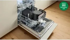 Bosch MAFD440B7 černá / Horkovzdušná fritéza / 2500 W / 9 l / duální /