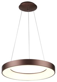 Moderní lustr Santana 80 Cct měděná + dálkové ovládání