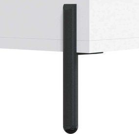 vidaXL Skříň highboard 34,5 x 34 x 180 cm kompozitní dřevo [3198985] Barva: Černá