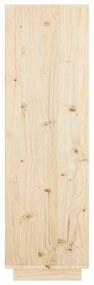 Komoda 74 x 35 x 117 cm masivní borové dřevo,  814364