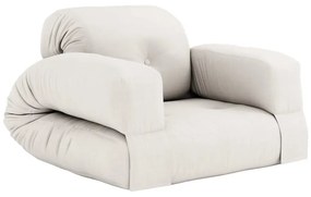 Bílobéžové křeslo Hippo - Karup Design