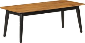 vidaXL Konferenční stolek 110 x 50 x 40 cm masivní mangovník a železo [356976] Barva: Hnědo-černá